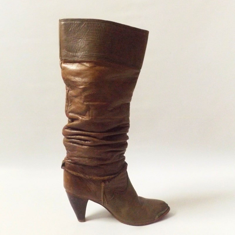 Vintage 80s Boots - Etsy