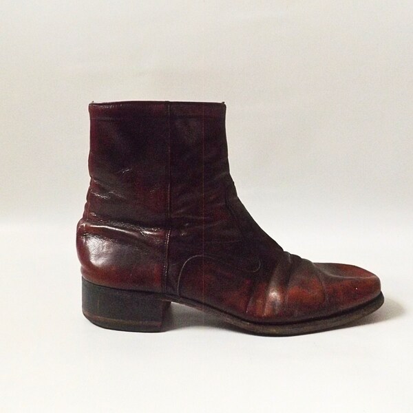70s Mens Boots - Etsy