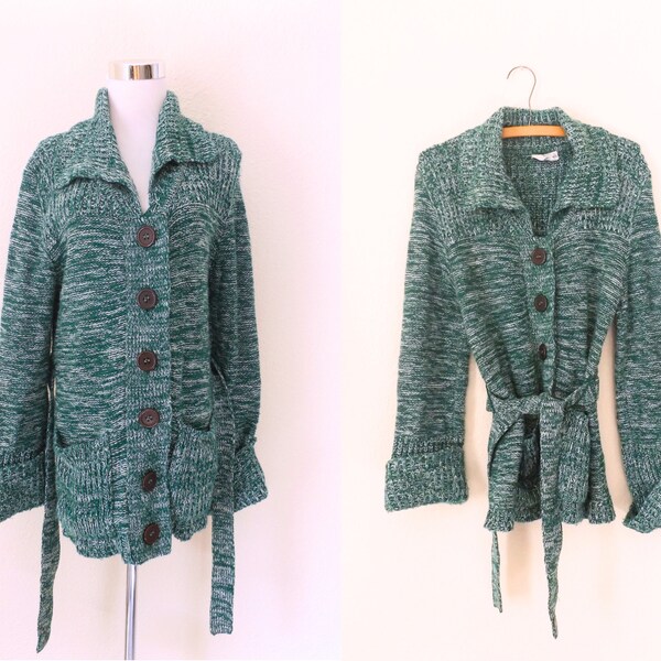 Belted Sweater - Etsy