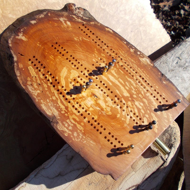 Cribbage Board Michigan - Etsy