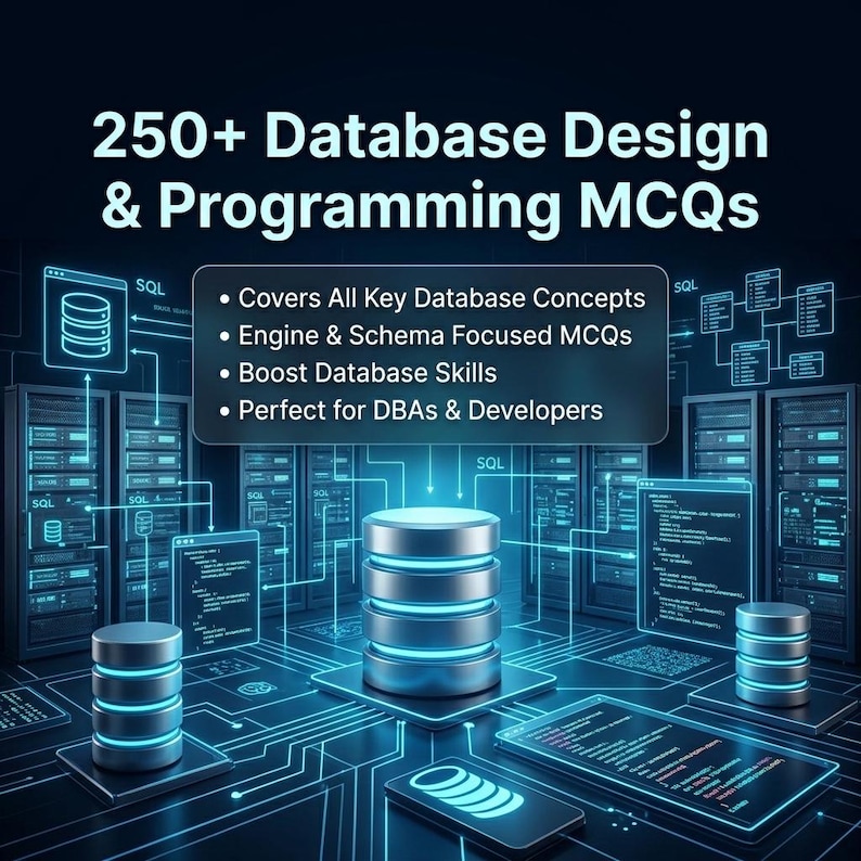 Database Design MCQ Pdf | ER Diagram SQL Normalization Interview ...