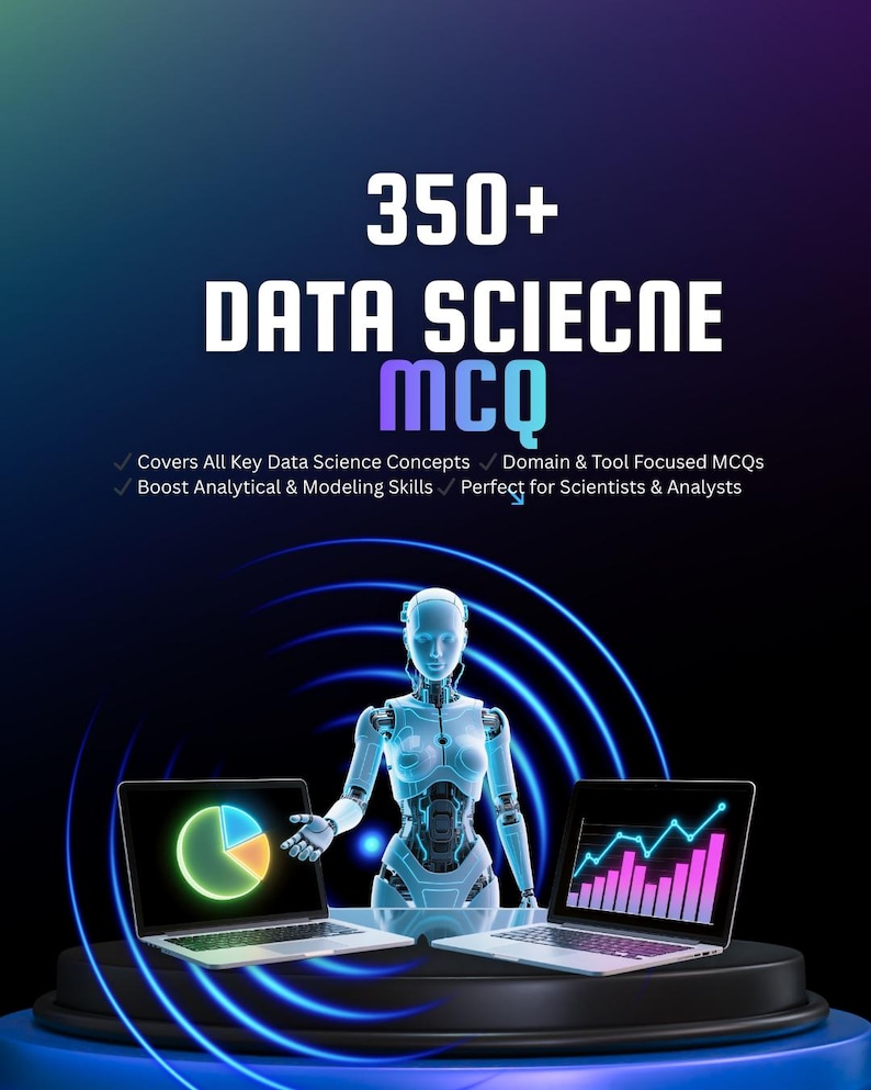 Data Science MCQ Pdf | Machine Learning Python Statistics Interview ...