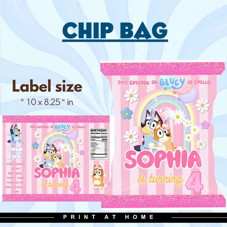 Blue Dog Theme Party Bundle Birthday Party Favors Kit Party Decor ...