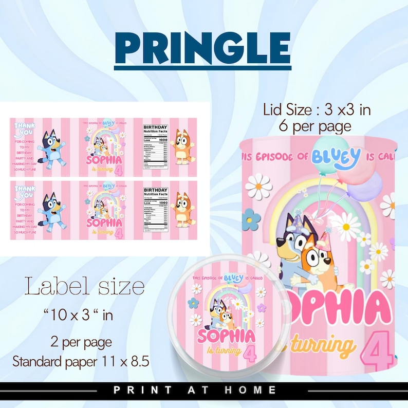 Blue Dog Theme Party Bundle Birthday Party Favors Kit Party Decor ...