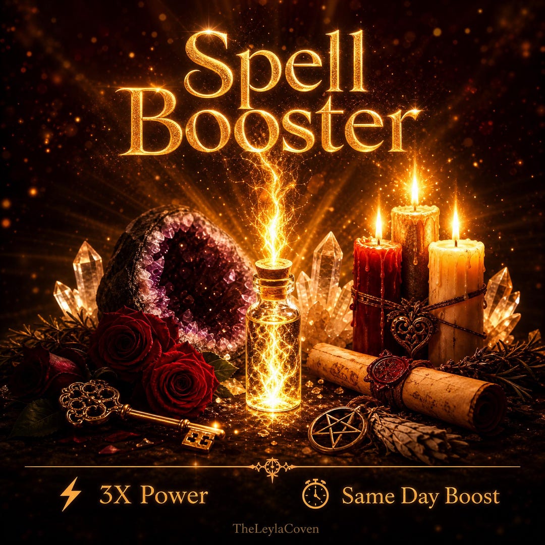 Spell Booster: Energy Amplification, Renewed Focus (digital Service) - Etsy