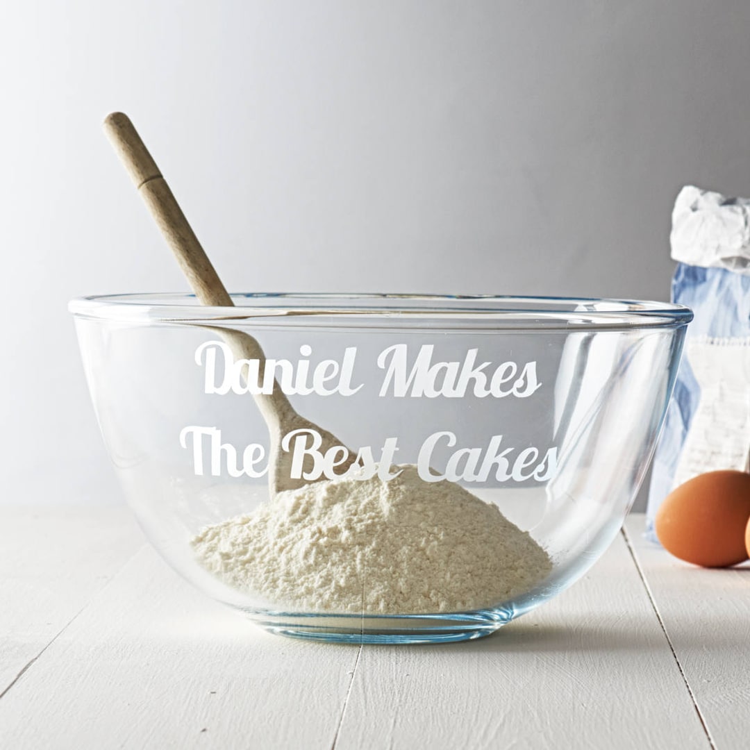 Personalised Mixing Bowl - Etsy