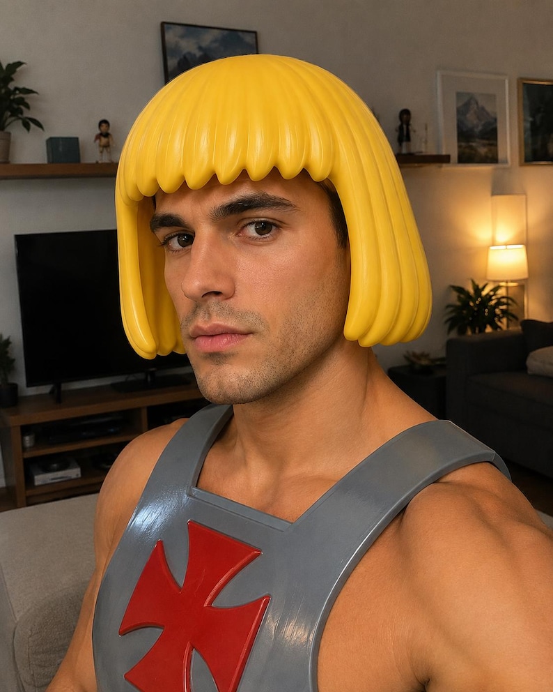 Cosplay Costume Wig He-man - Etsy