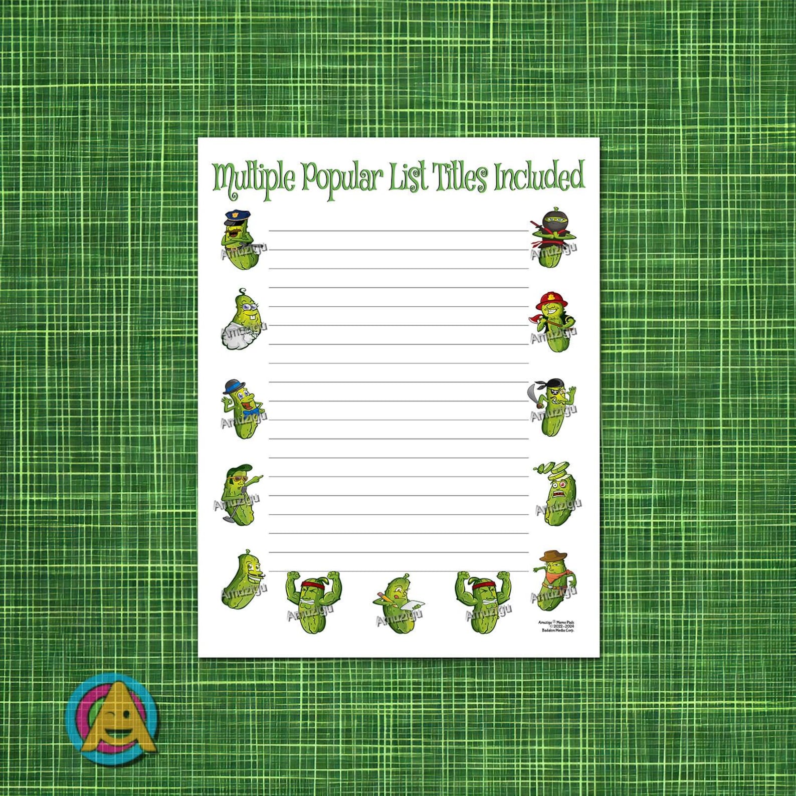 Pickle To-do Lists | Printable Lists | Pickle Accessories | Manage ...