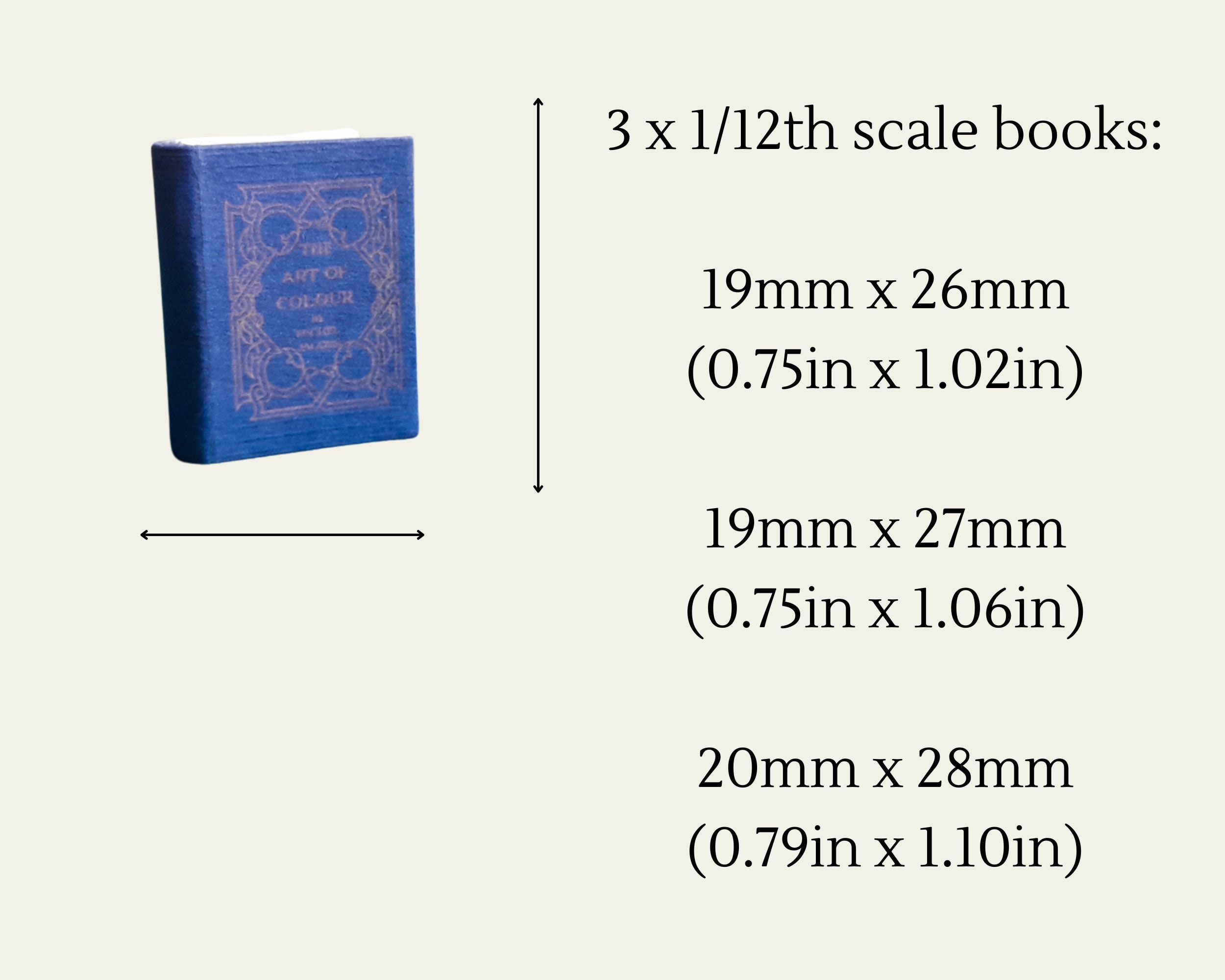 Super Saver Bundle of Printable Miniature Artist's Books - Etsy