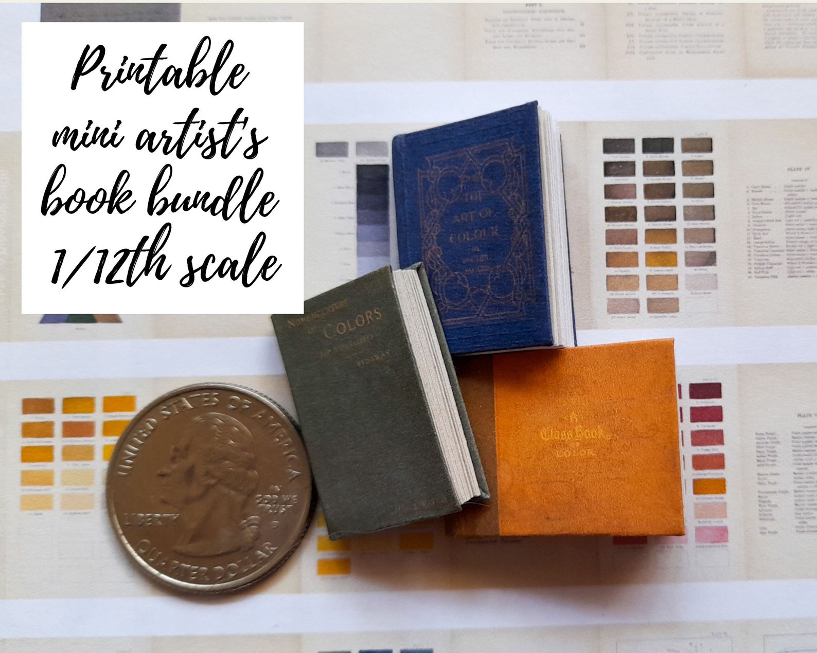 Super Saver Bundle of Printable Miniature Artist's Books - Etsy