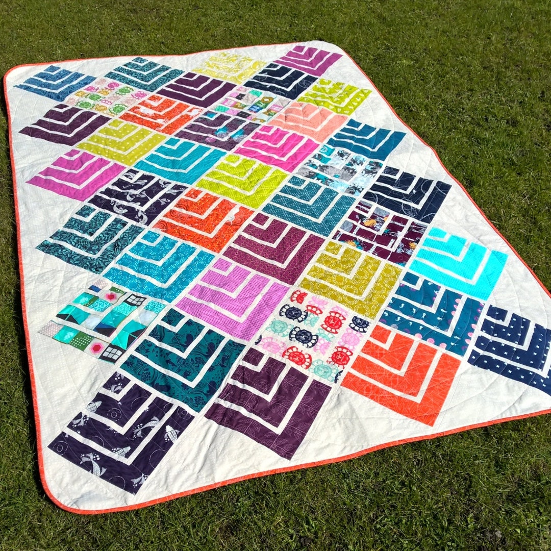 Jelly on Point - Modern Quilt Pattern - Quilts Patchwork Sewing Jelly ...