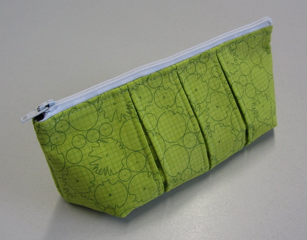 Perfect Pleated Zip Pouch Pattern - Ebook Zipper Bag Pdf Tutorial ...