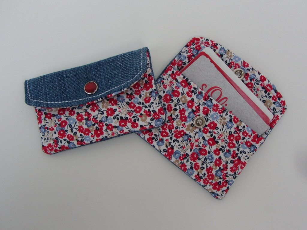 Snappy Business Card Pouch Pattern - Card Holder Sewing Bag Ebook ...