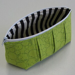 Perfect Pleated Zip Pouch Pattern - Ebook Zipper Bag Pdf Tutorial ...