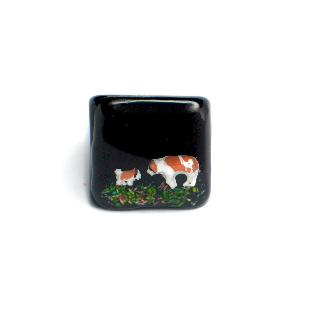 Resin Rings, Dog Ring, Puppy Resin Ring. Modern Jewelry. Resin Jewelry ...