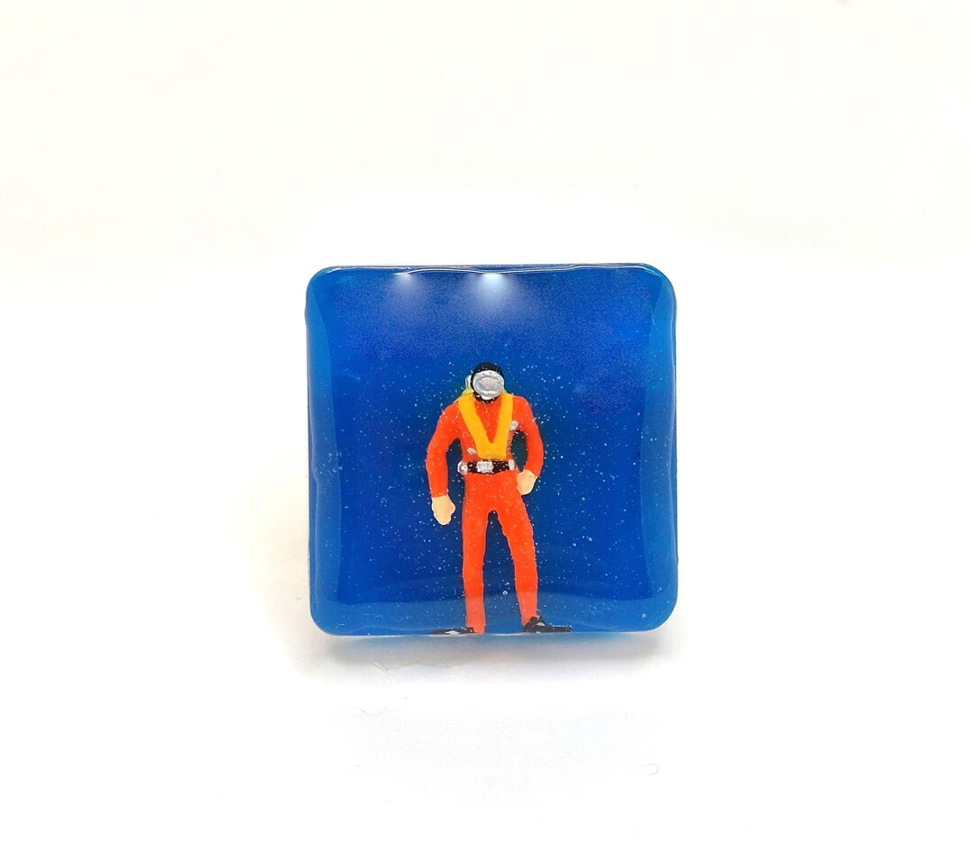 Resin Diver Ring: Diorama Miniature Jewelry - Etsy