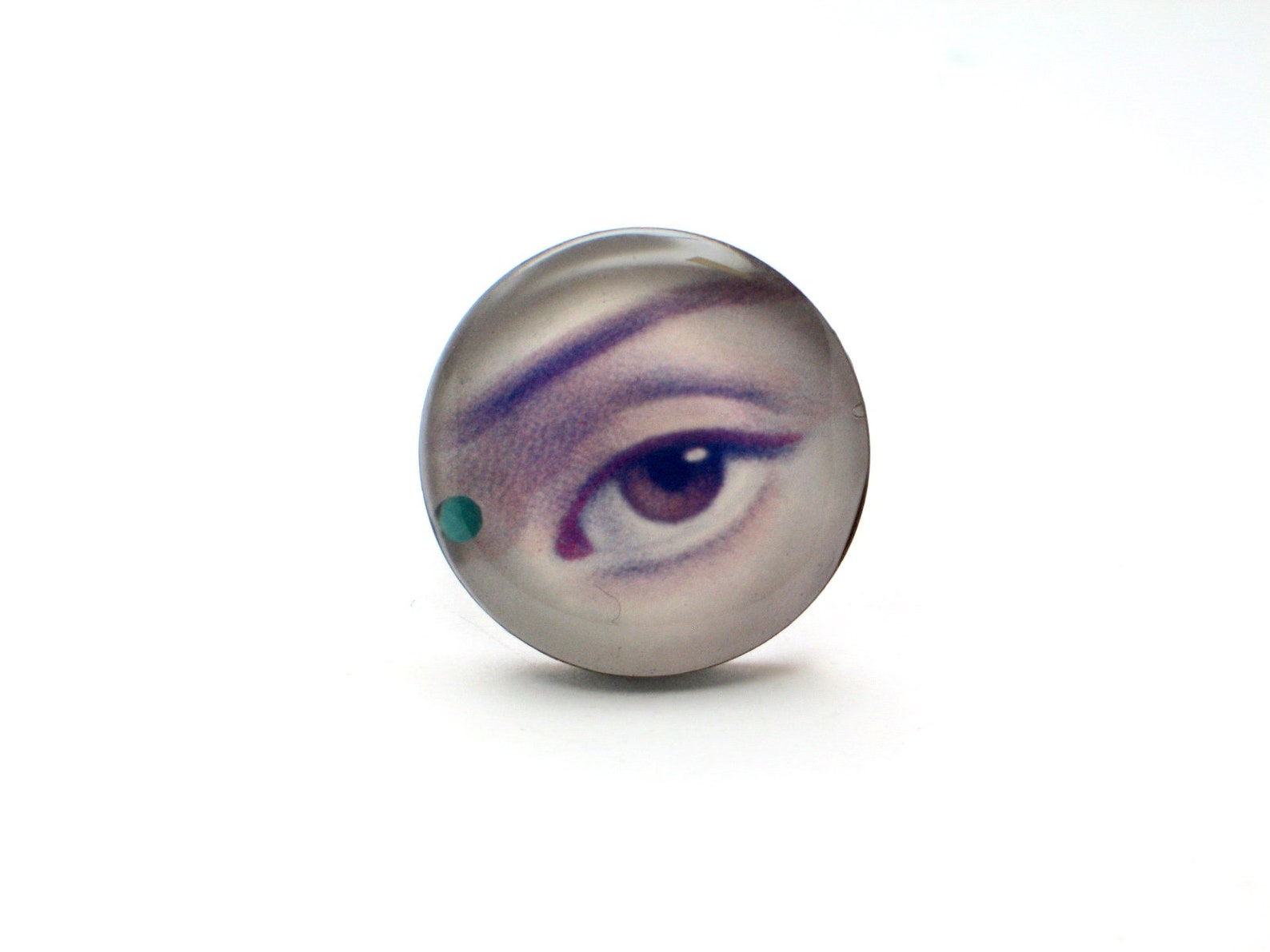 Lover's Eye Resin Ring Eye Ring. Modern Jewelry. Gift - Etsy