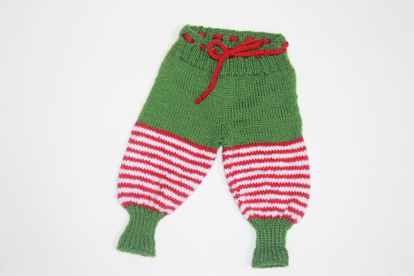 Knit Elf Pants Christmas Pants Green Elf Pants Newborn Elf - Etsy