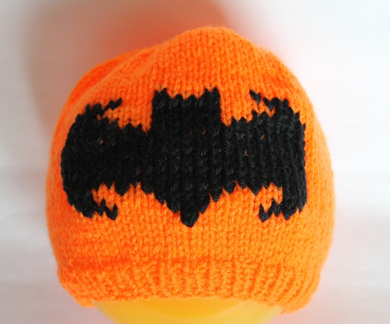 Knit PATTERN Knit Bat Hat Pattern Stocking Stuffer - Etsy