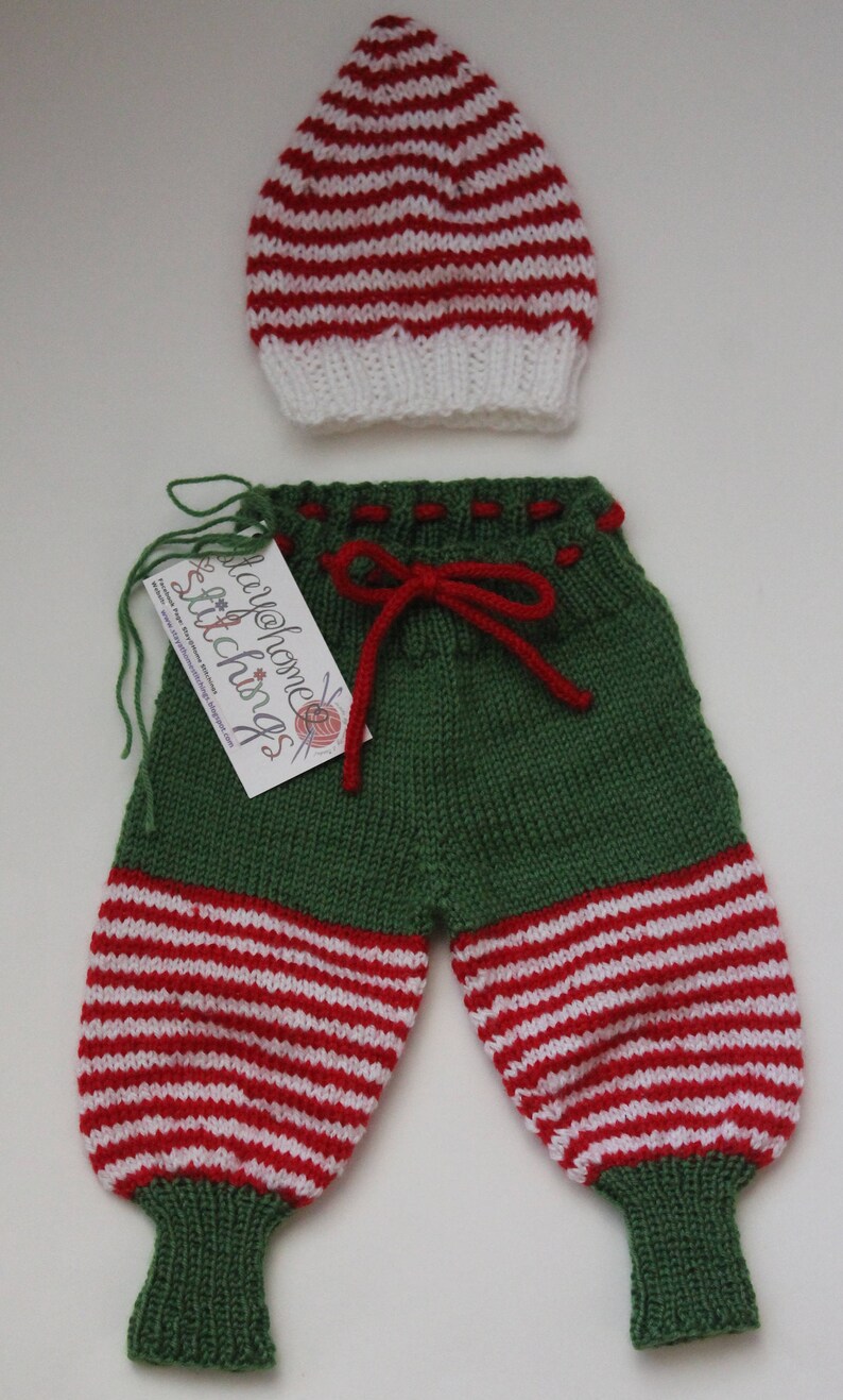 Knit Elf Pants Christmas Pants Green Elf Pants Newborn Elf - Etsy