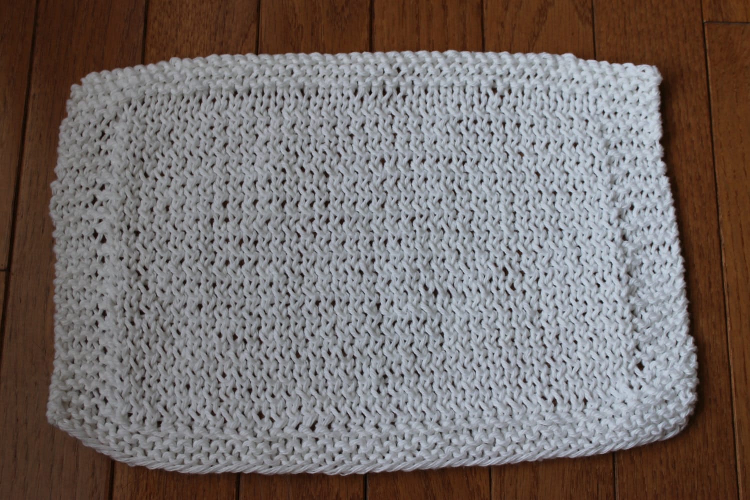 Knit PATTERN, Twisted Stockinette Stitch Dishcloth, Wash Cloth, Instant ...
