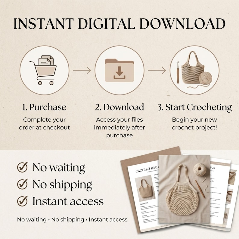 200+ Crochet Bag Patterns Bundle, Tote, Crossbody, Shoulder, Boho ...