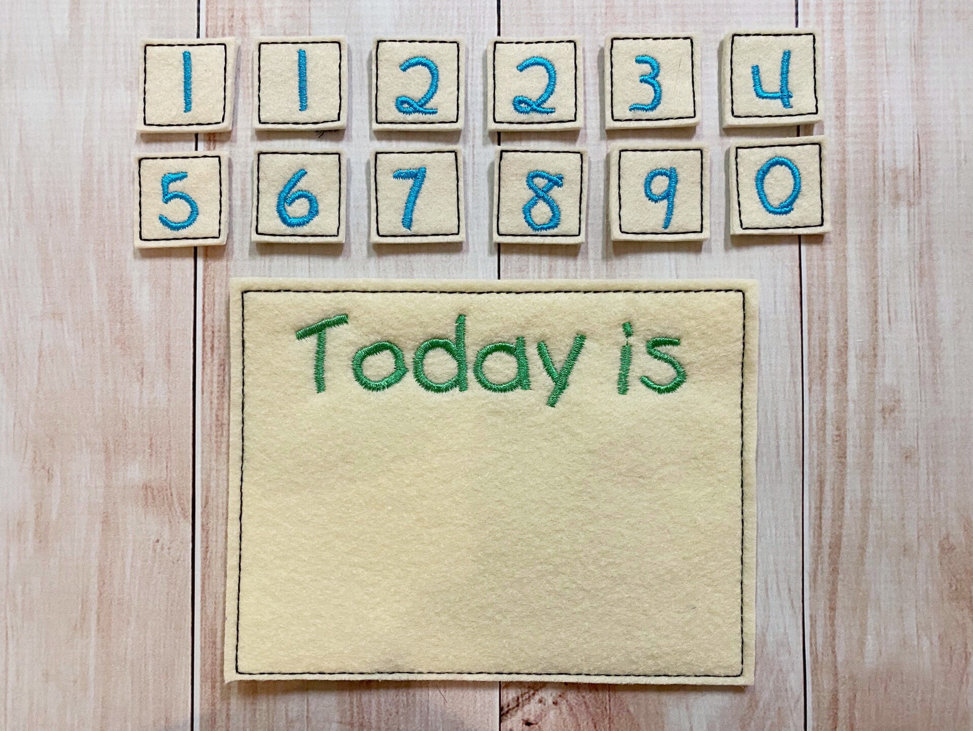 Felt Calendar Felt Board Pieces | Etsy