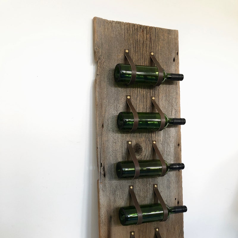 Barn Wood Wine Rack - Etsy