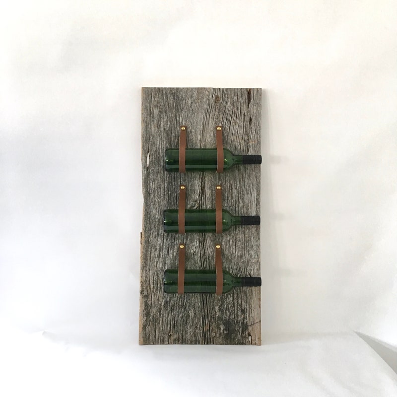 Barn Wood Wine Rack - Etsy