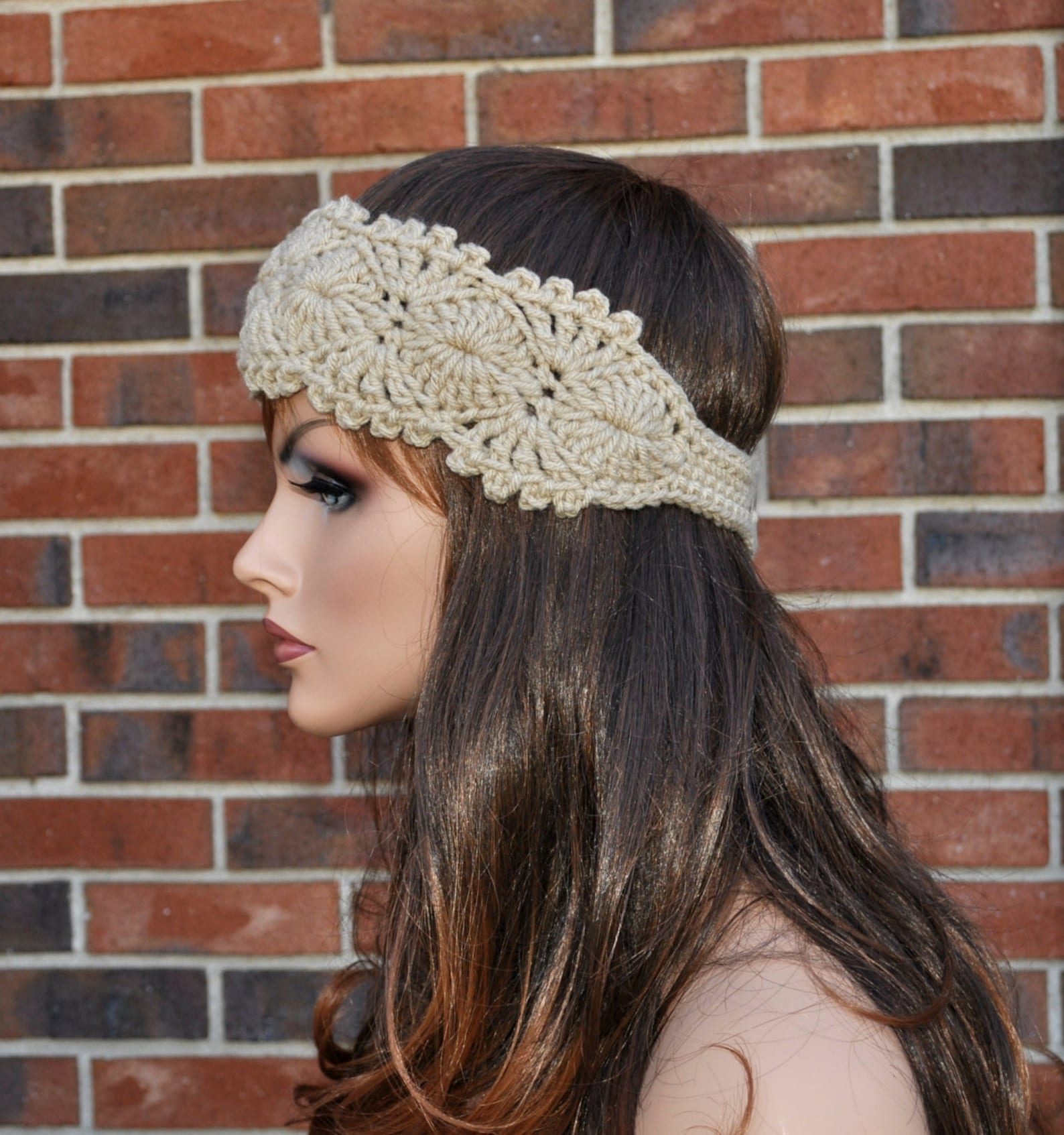 Crochet Headband, 4 Season Headband, Very Cute, Handmade Accessory ...