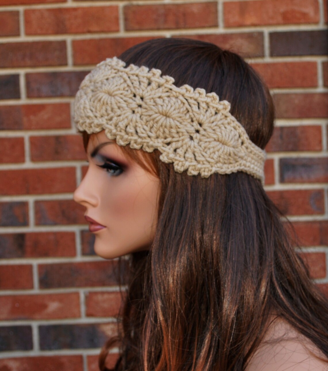 Crochet Headband, 4 Season Headband, Very Cute, Handmade Accessory ...