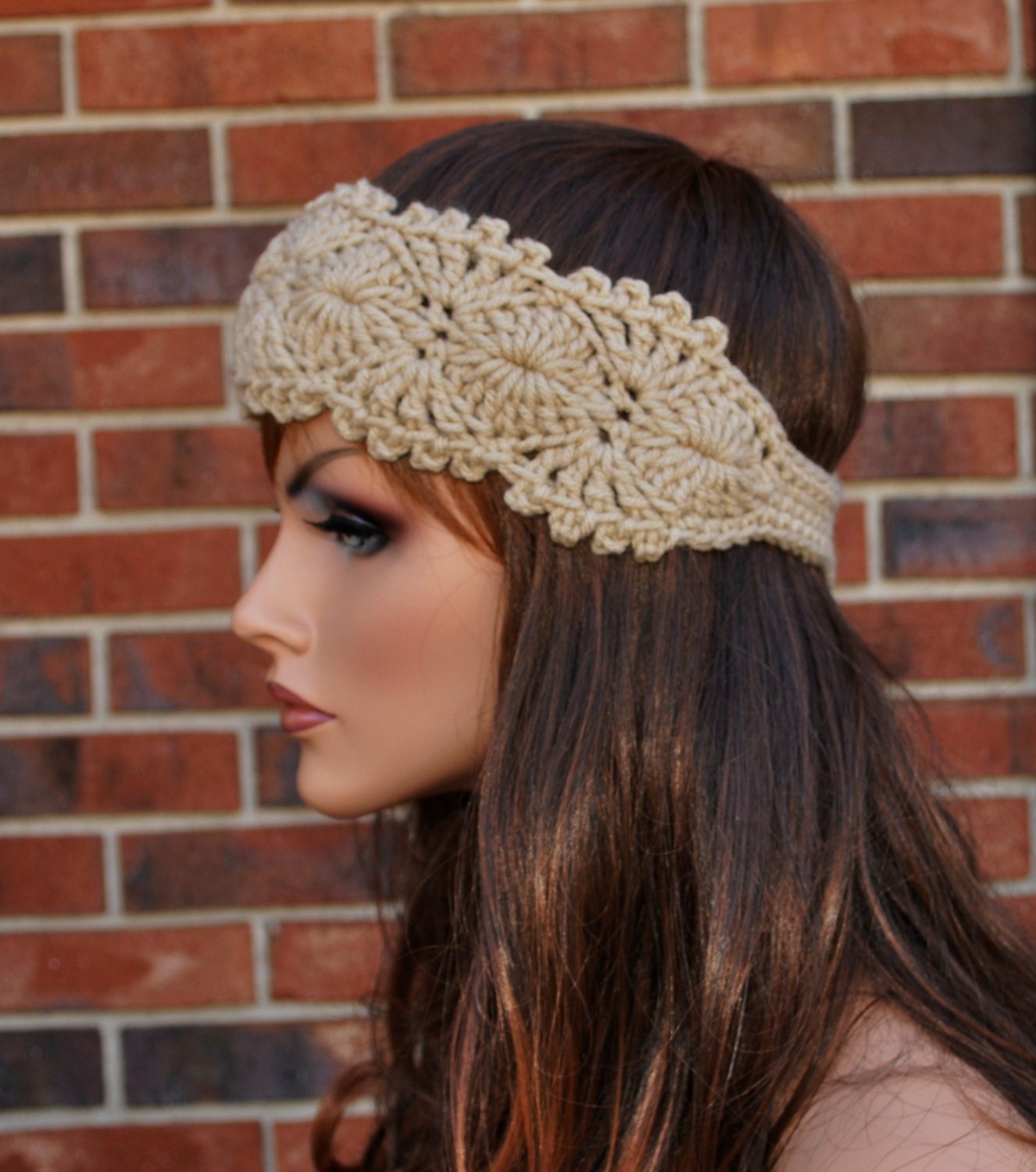 Crochet Headband, 4 Season Headband, Very Cute, Handmade Accessory ...