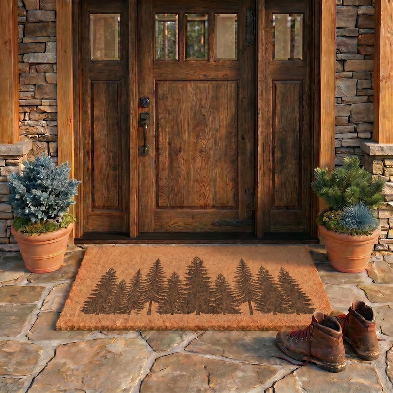 Custom Welcome Mat Trees - Etsy