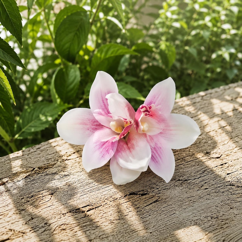 Orchid Hair Clip - Etsy