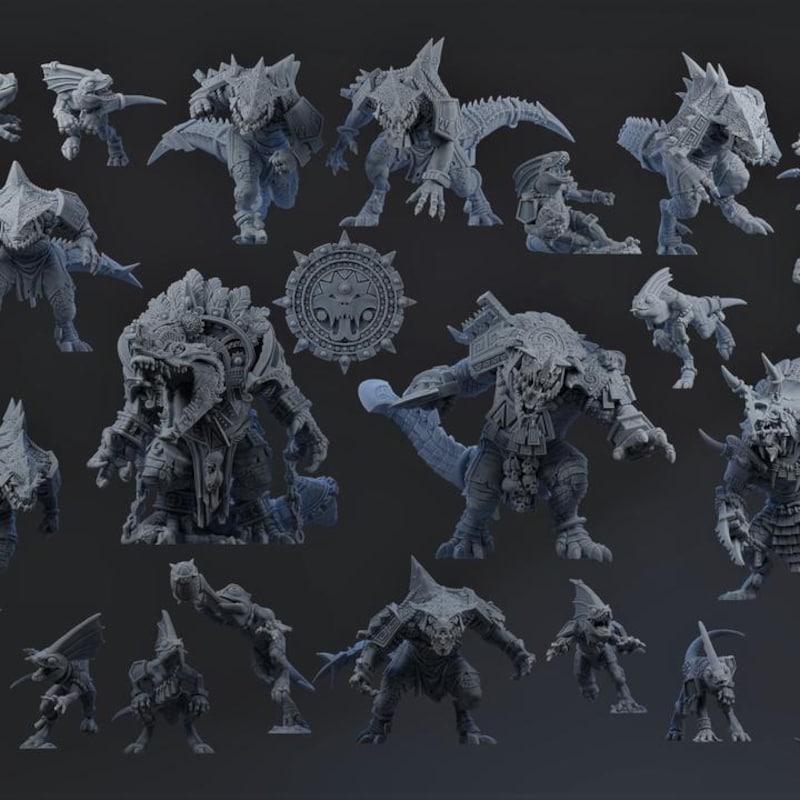 Lizards Wargaming - Etsy