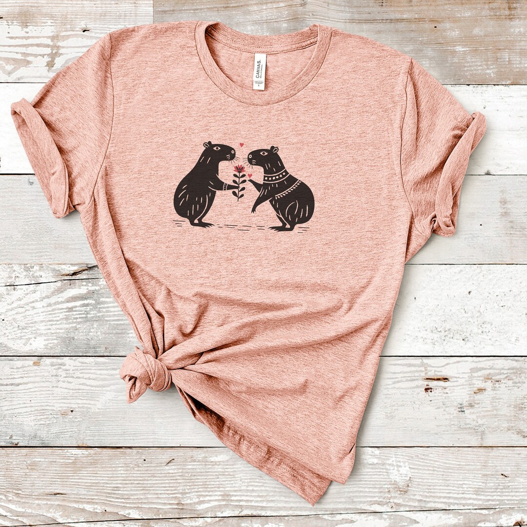 Capybara Shirt Clean Girl Aesthetic Granola Girl Aesthetic Preppy Stuff ...