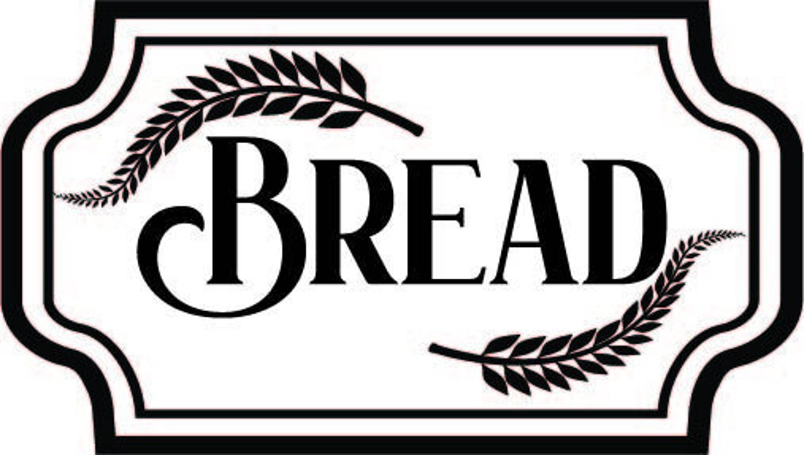 Bread Label SVG - Etsy