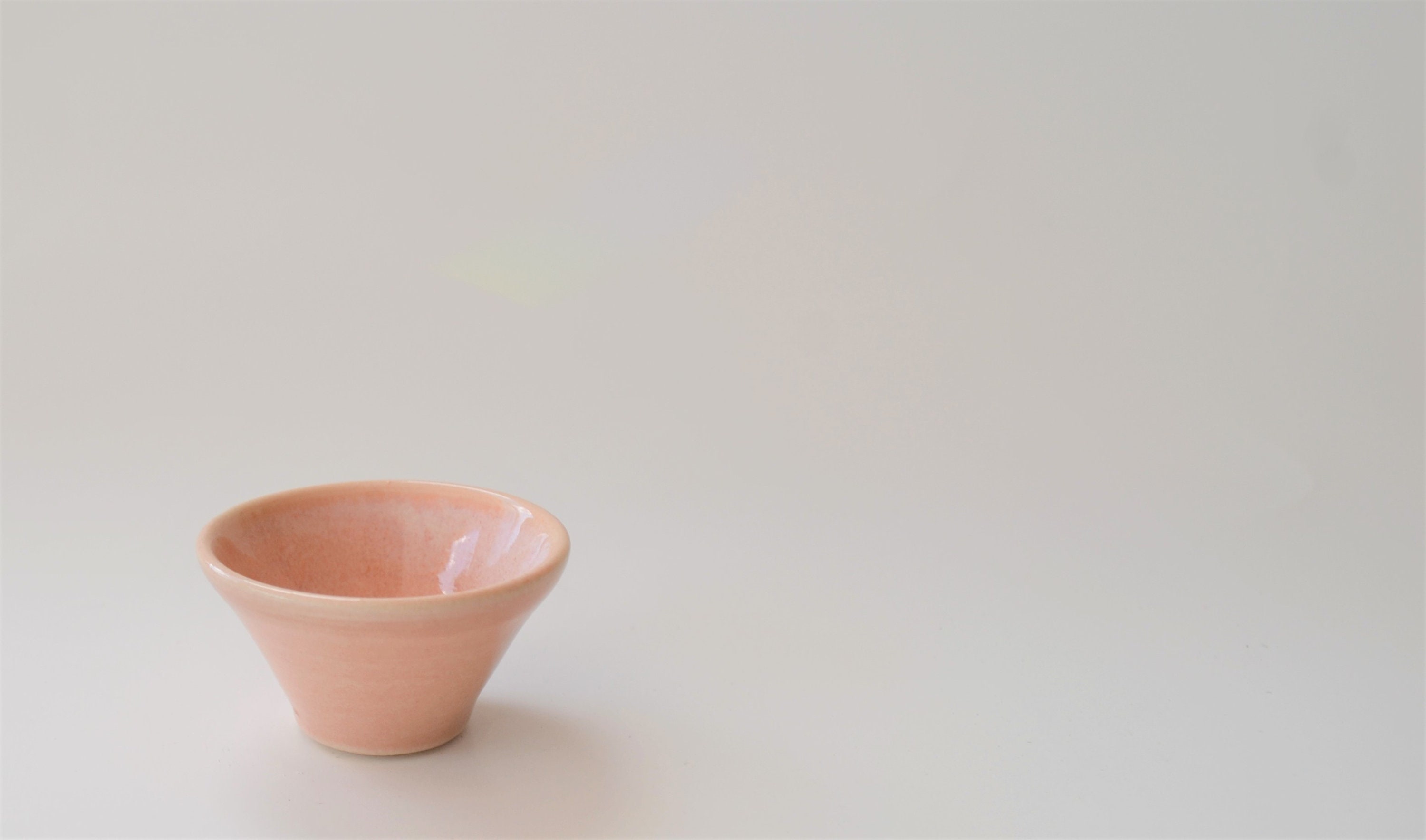IN STOCK, One Miniature Pink Bowl, Air Plant Pot, Hand-thrown Pink ...