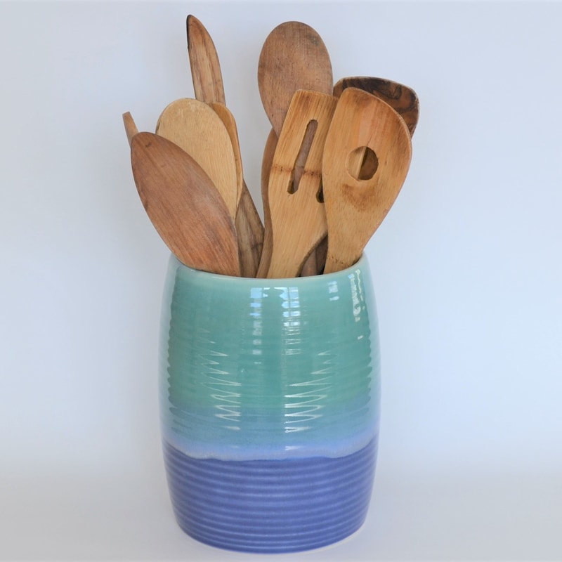 Utensil Crock - Etsy