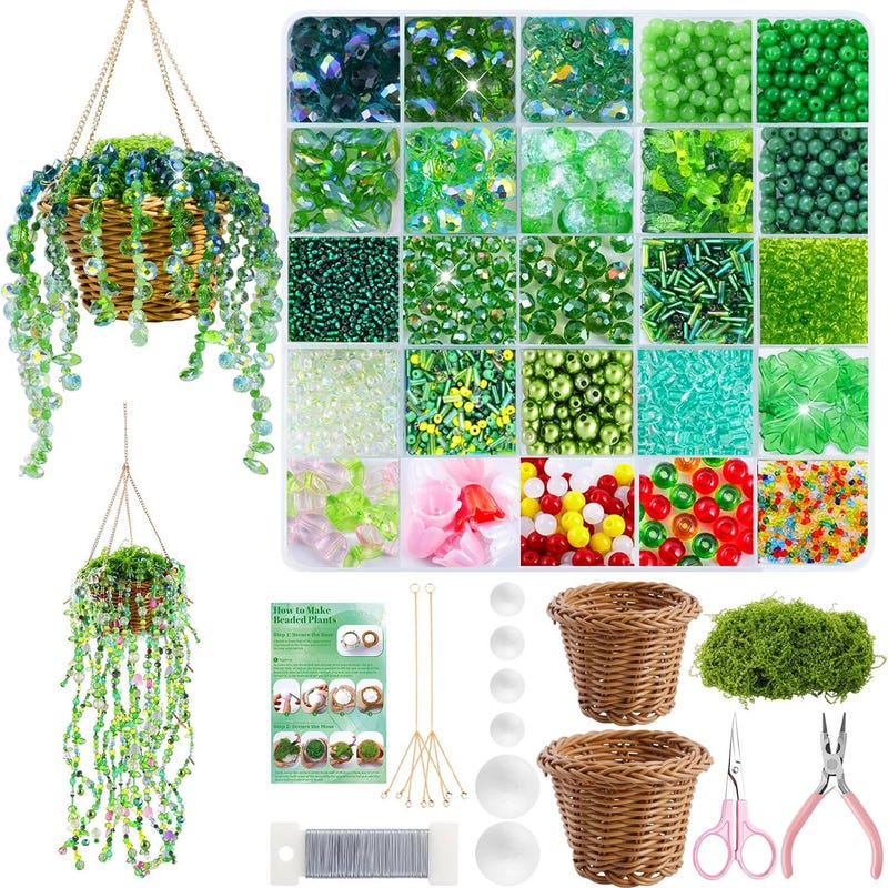 Beaded Plant Kit - Etsy