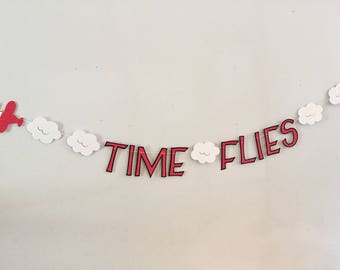 Time flies birthday | Etsy