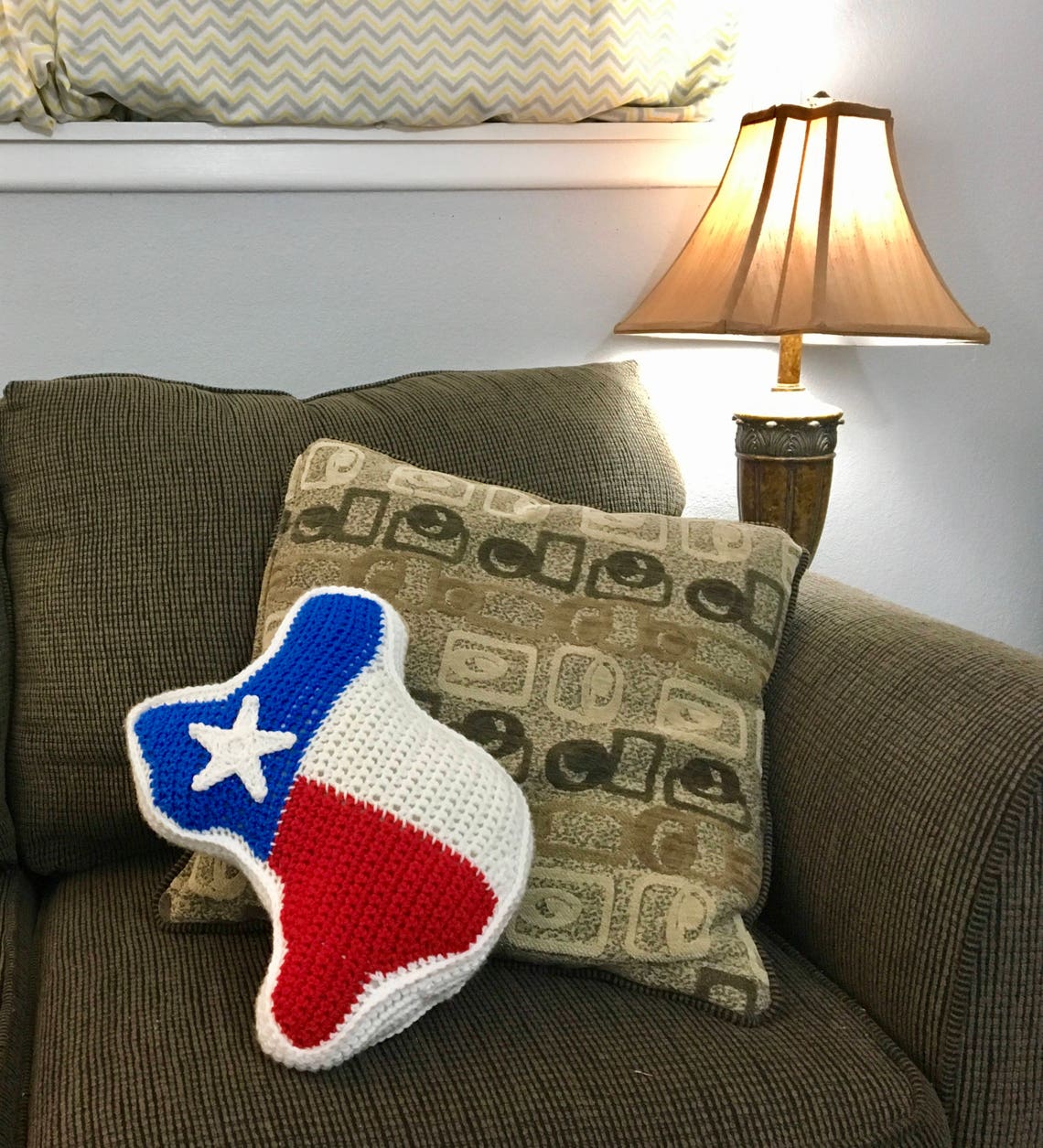 Texas State Flag Pillow - Etsy