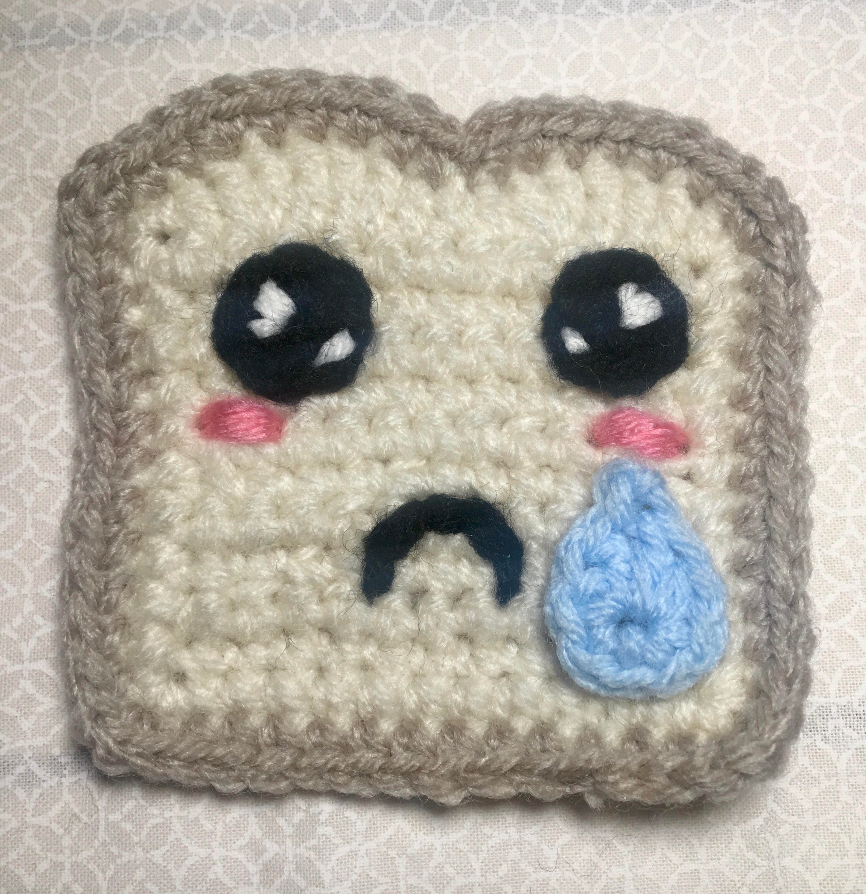 Toast With Personality - Crochet Pattern - Etsy