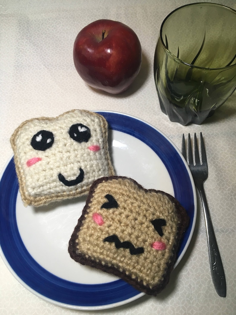 Toast With Personality - Crochet Pattern - Etsy