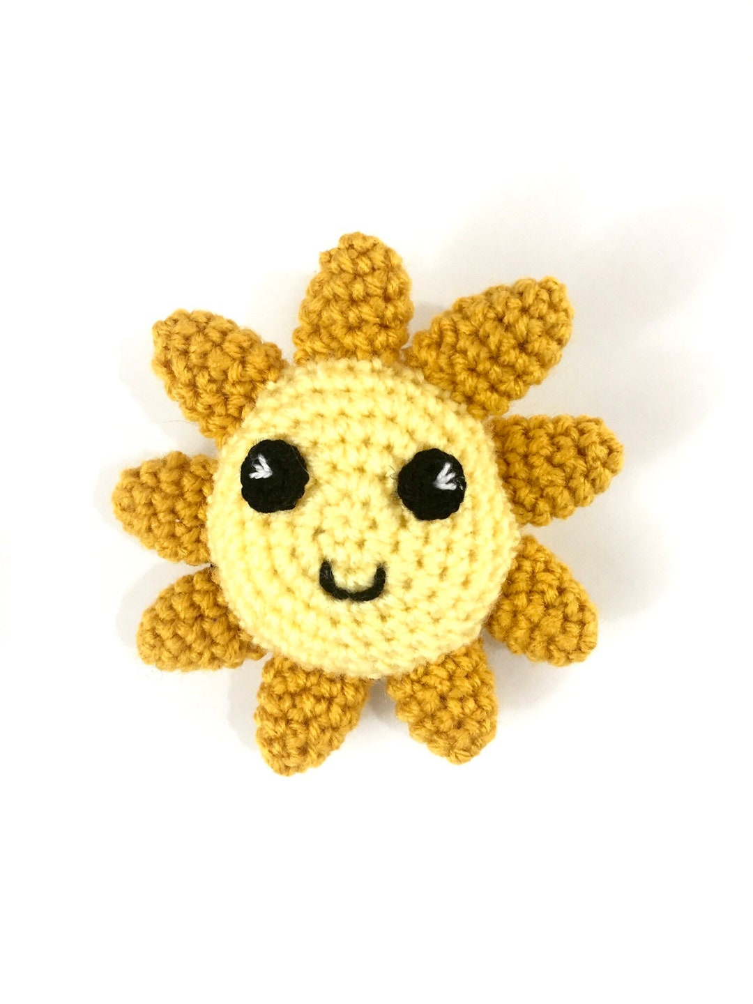 Happy Sun Crochet Pattern - Etsy