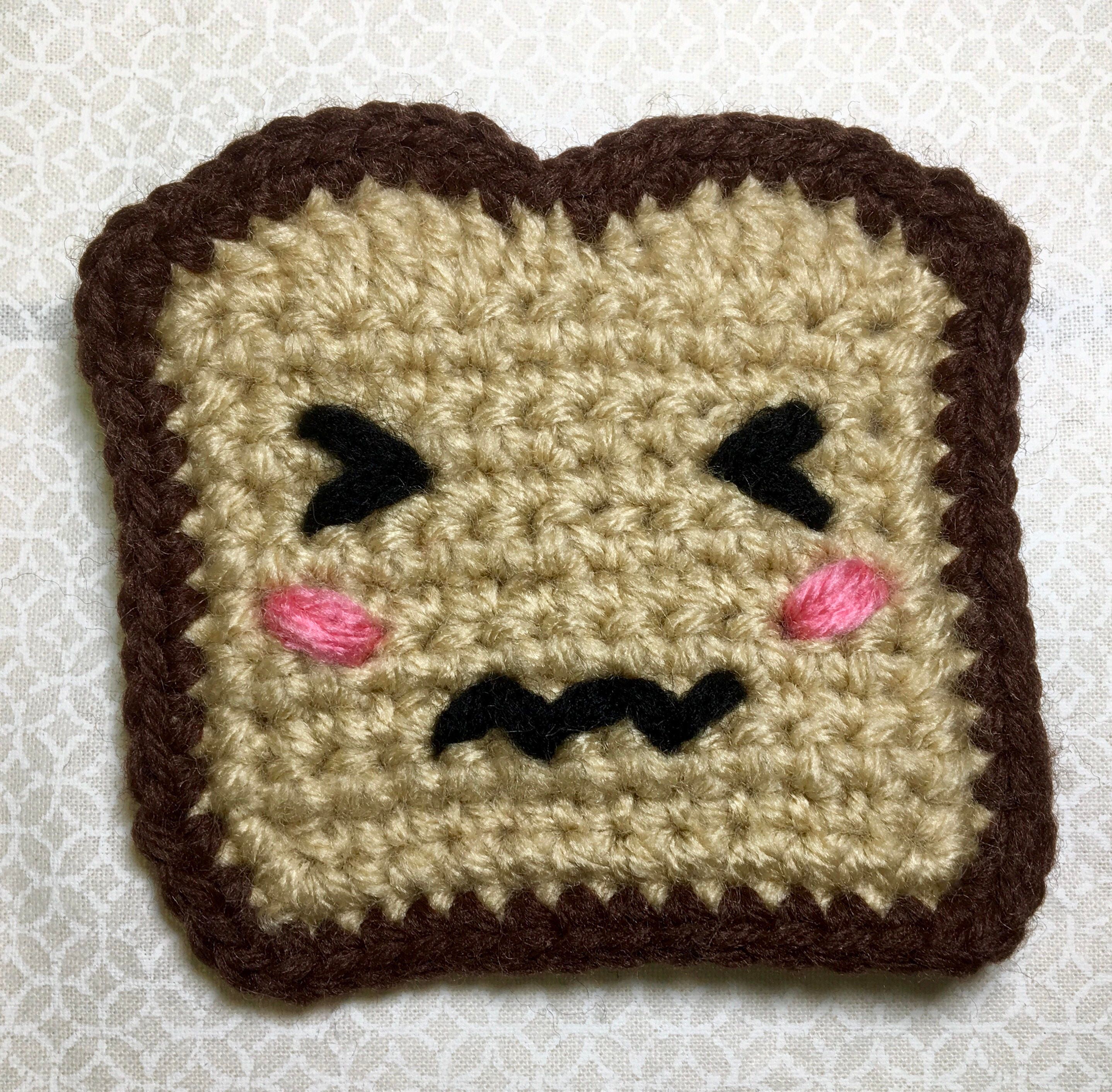 Toast With Personality - Crochet Pattern - Etsy