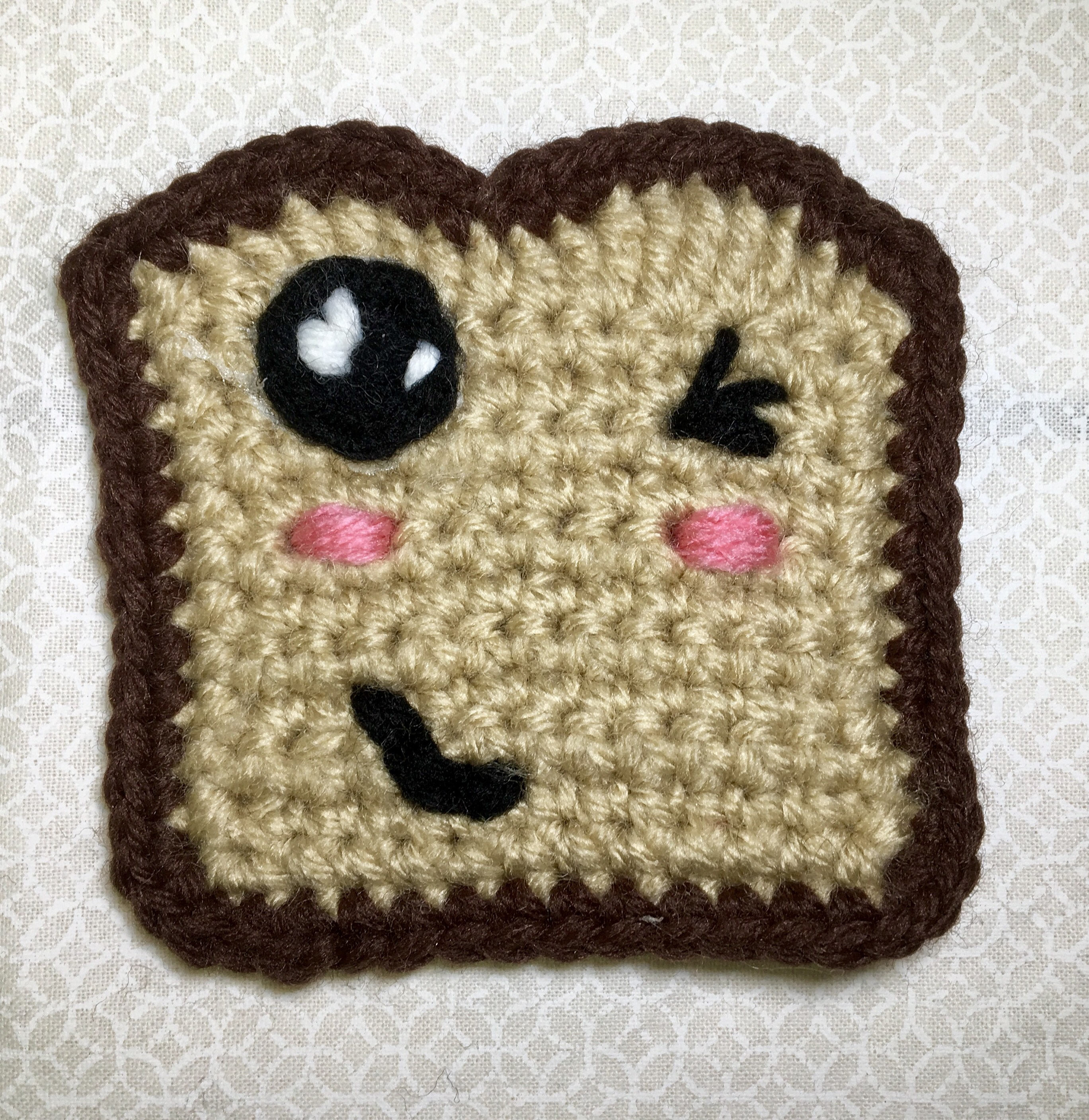 Toast With Personality - Crochet Pattern - Etsy
