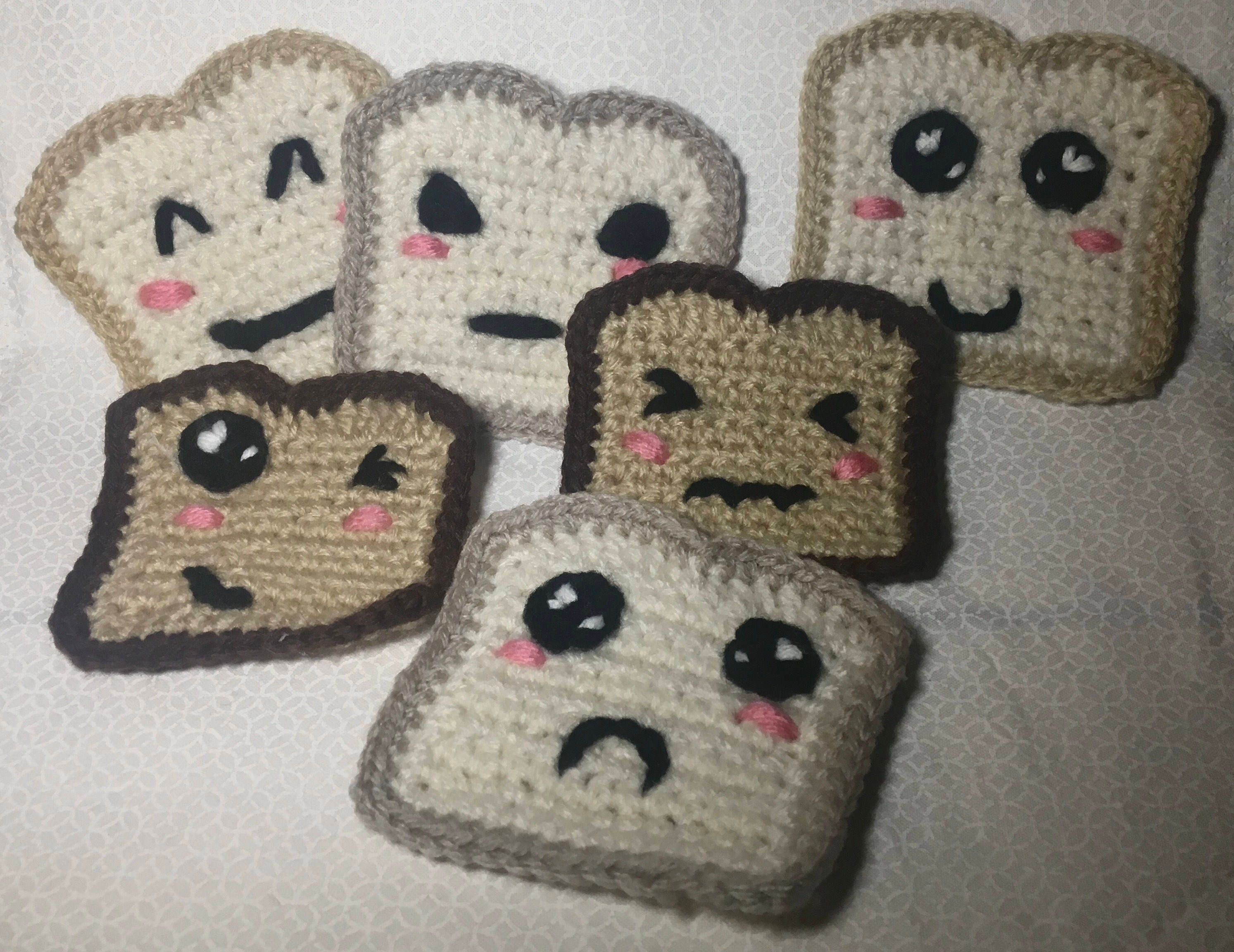 Toast With Personality - Crochet Pattern - Etsy