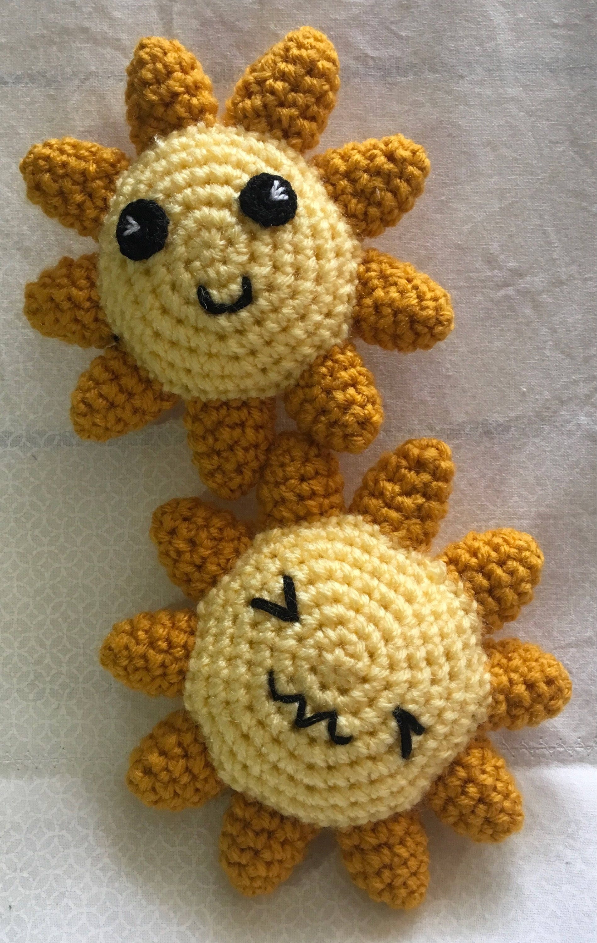 Happy Sun Crochet Pattern - Etsy