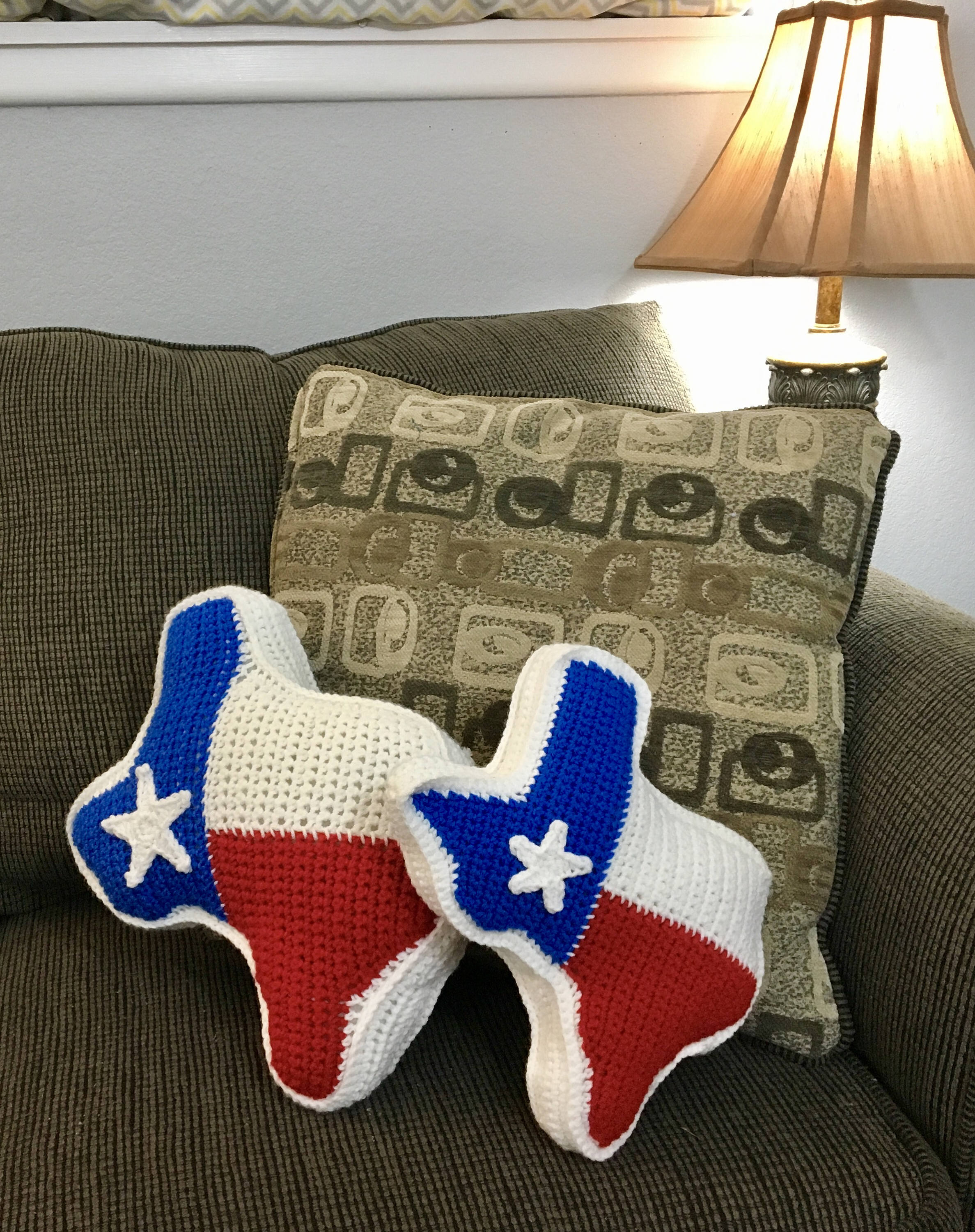 Texas State Flag Pillow - Etsy